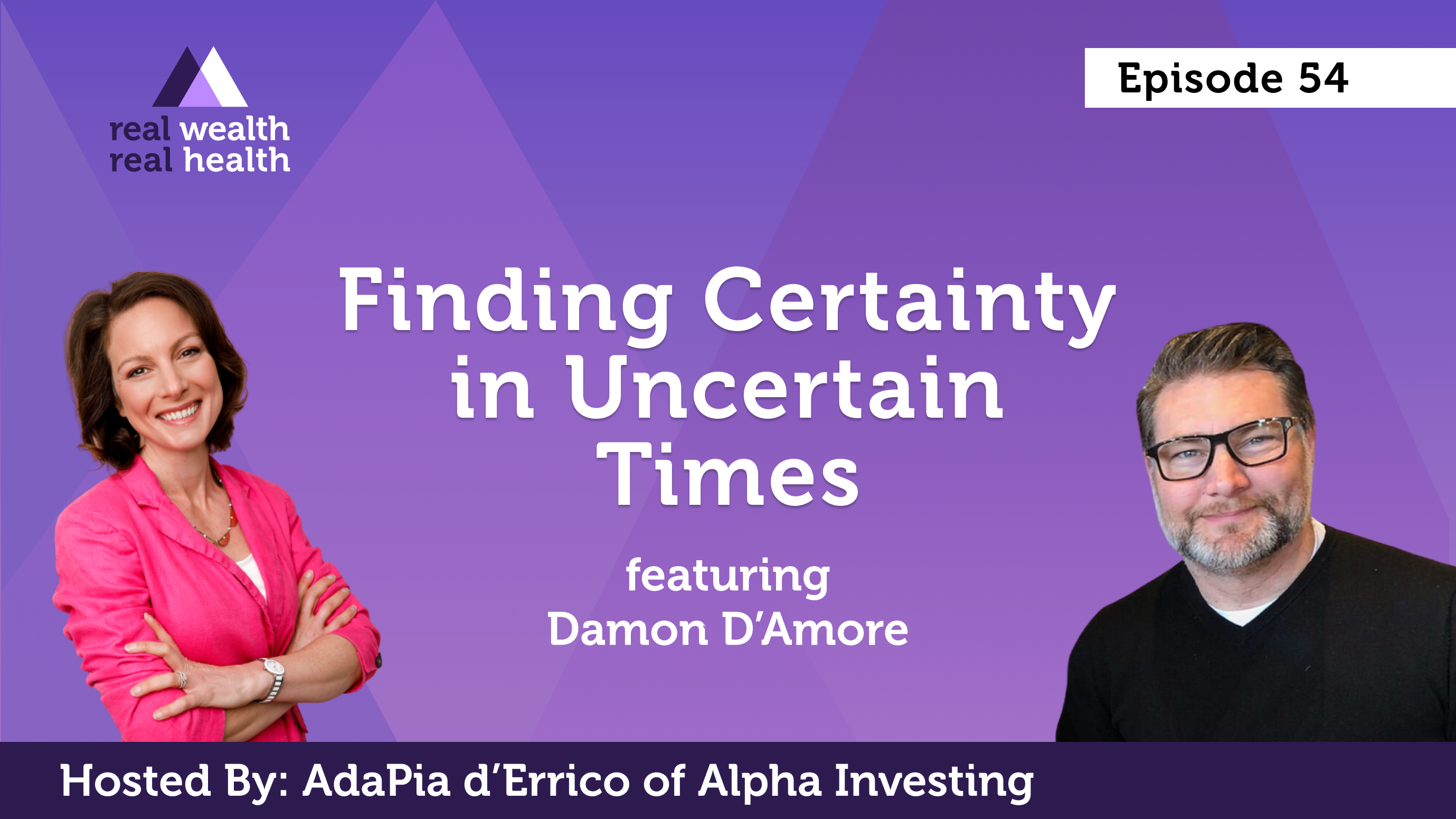 Finding Certainty in Uncertain Times Finding Certainty in Uncertain Times